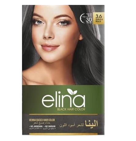 Elina Henna Hair Color - Natural Black (3.6) – Pinoyhyper