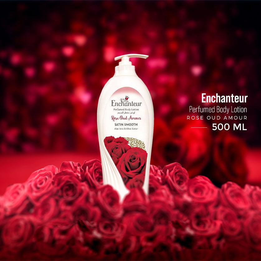 Enchanteur Rose Oud Amour Perfumed Body Lotion - 500ml – Pinoyhyper