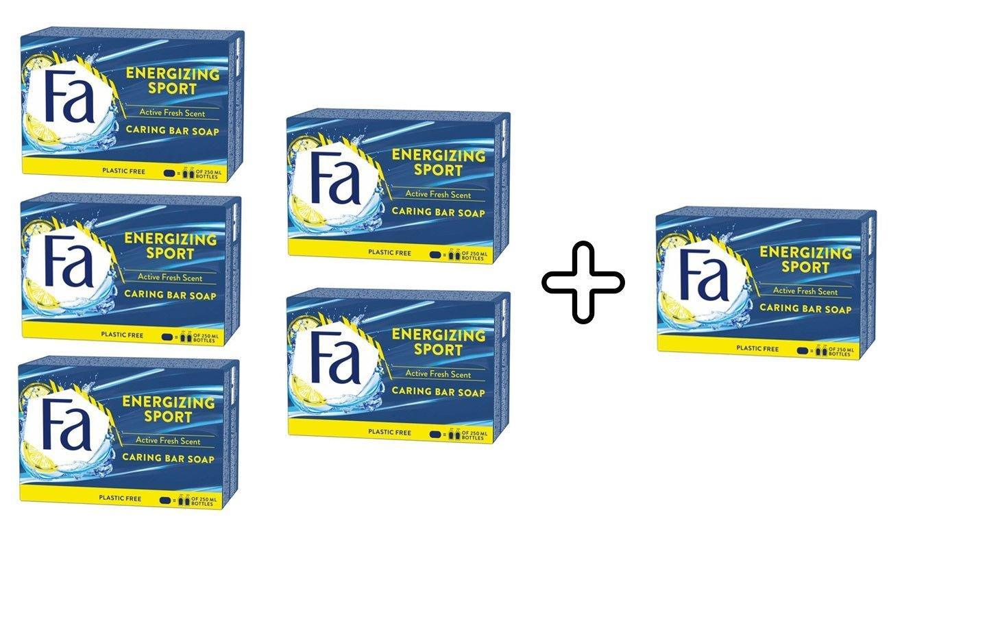 Fa Energizing Sport Caring Bar Soap (5+1) - 175gm – Pinoyhyper