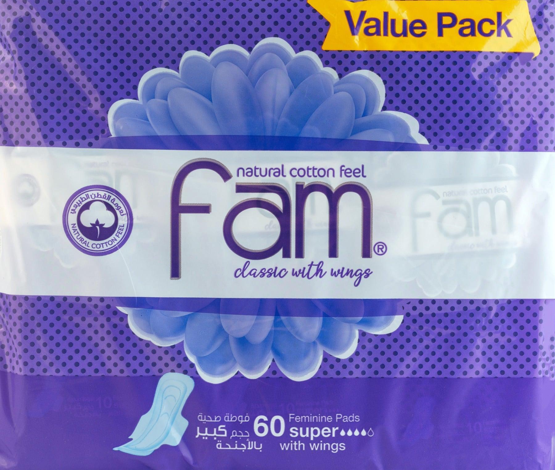 Fam Classic with Wings 60 Pads Value pack – Pinoy Hyper Kuwait