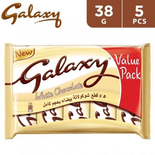 Galaxy White Chocolate Value Pack 5x38g – Pinoy Hyper Kuwait