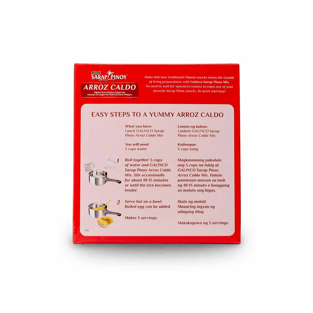 Galinco Sarap Pinoy Arroz Caldo Mix - 113g – Pinoyhyper