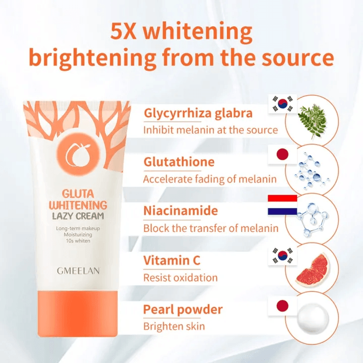 Gluta Whitening Lazy Cream GMEELAN - 30g – Pinoyhyper