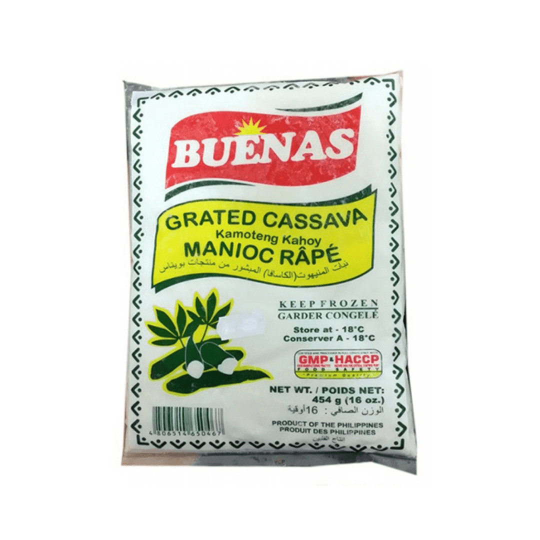 Grated Cassava Buenas 454g - Frozen – Pinoyhyper