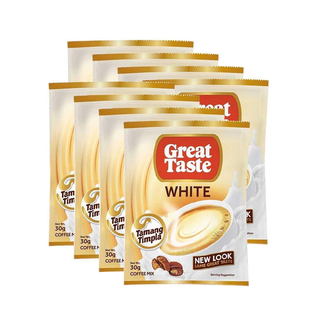 Great Taste 3 In 1 White Coffee Mix 10 x 30gm - 300 gm – Pinoyhyper