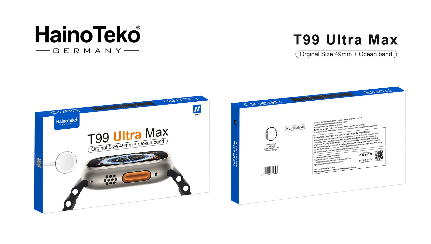 Haino Teko T99 Ultra Max 49mm Original Germany – Pinoyhyper