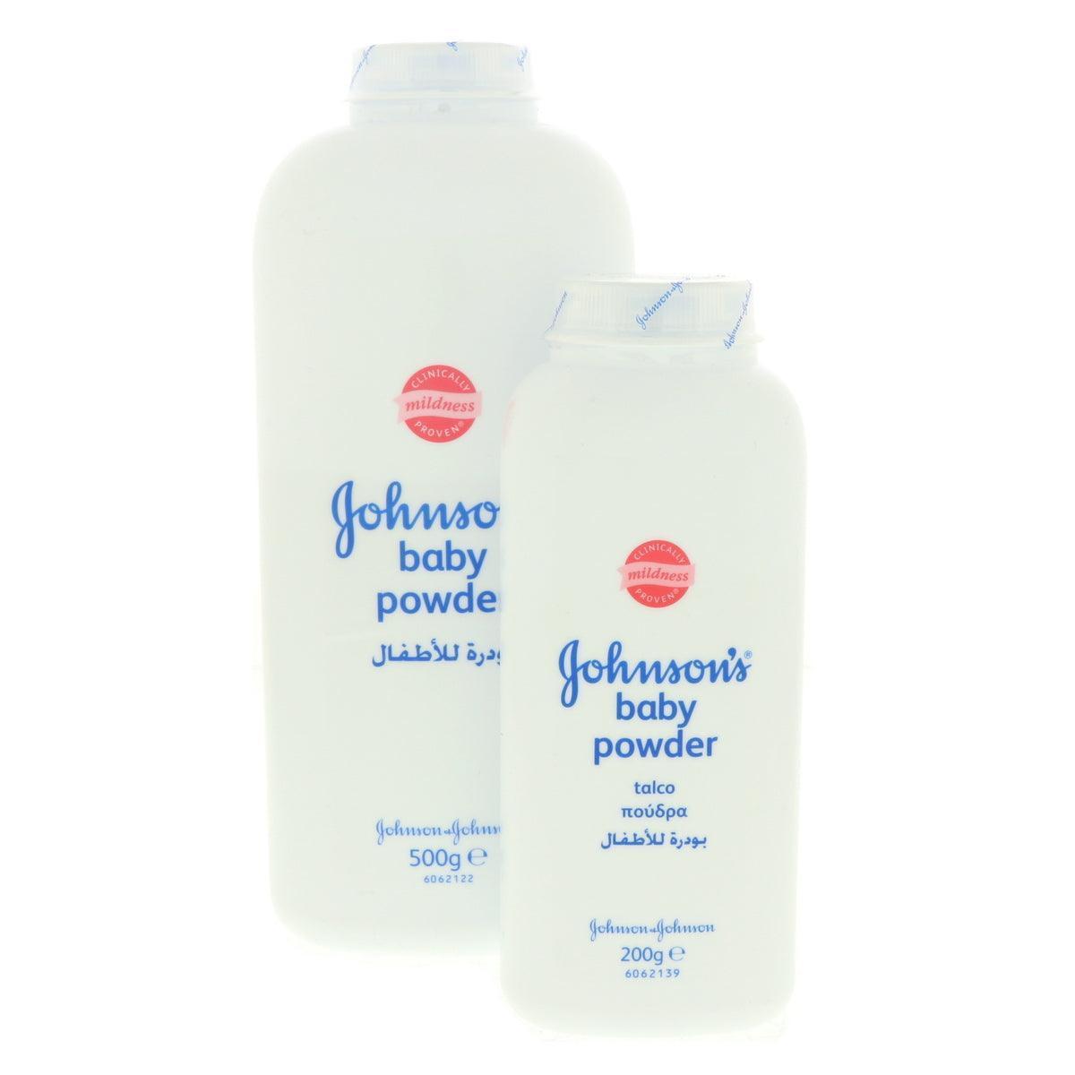 Johnsons Baby Powder 500g + 200g – Pinoy Hyper Kuwait
