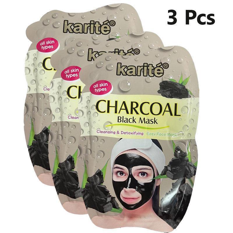 Karite Charcoal Sheet Mask - 3pcs – Pinoyhyper