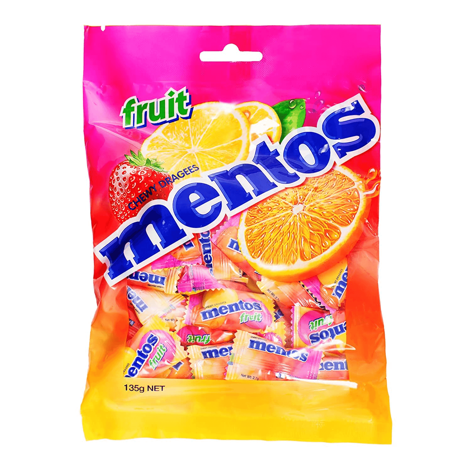 Mentos Chewy Dragees Fruit - 135g – Pinoyhyper