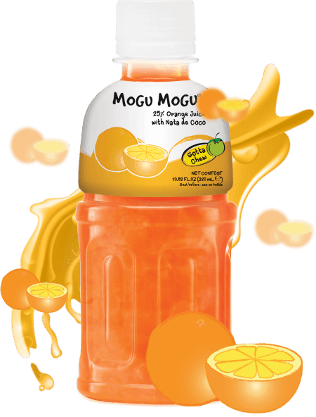 Mogu Mogu Orange Juice With Nata De Coco - 320ml – Pinoyhyper