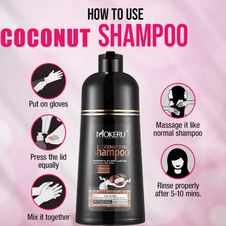 Mokeru Coconut Dye & Shampoo - 500ml – Pinoyhyper