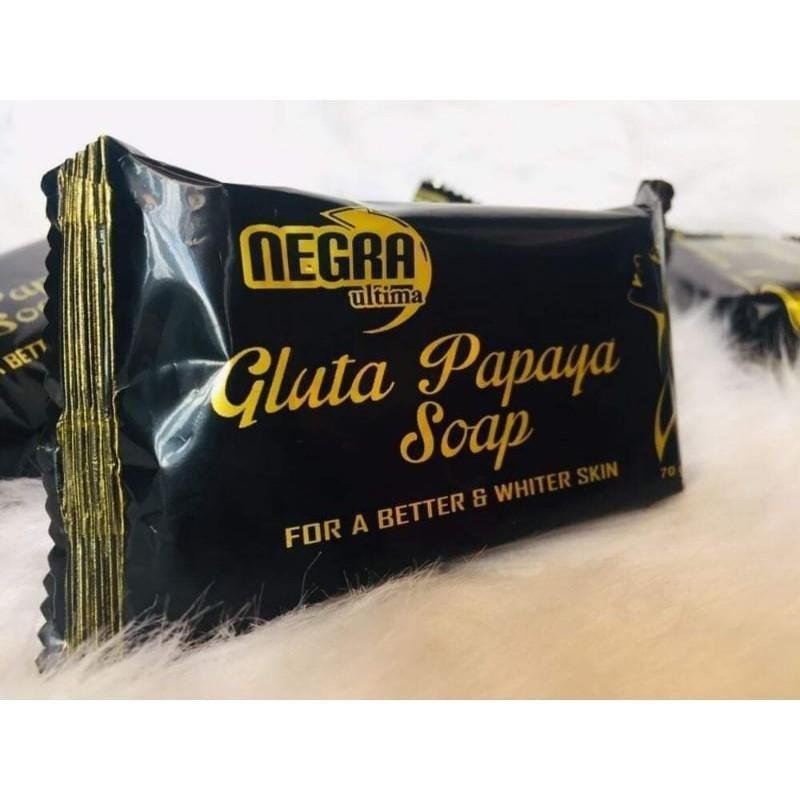 Negra Ultima Gluta Papaya Soap - 70g – Pinoyhyper