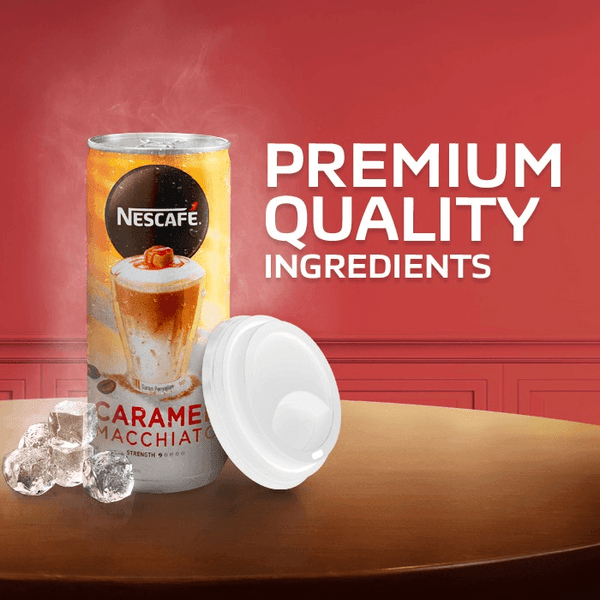 Nescafe Caramel Macchiato Coffee Drink - 220ml – Pinoy Hyper Kuwait