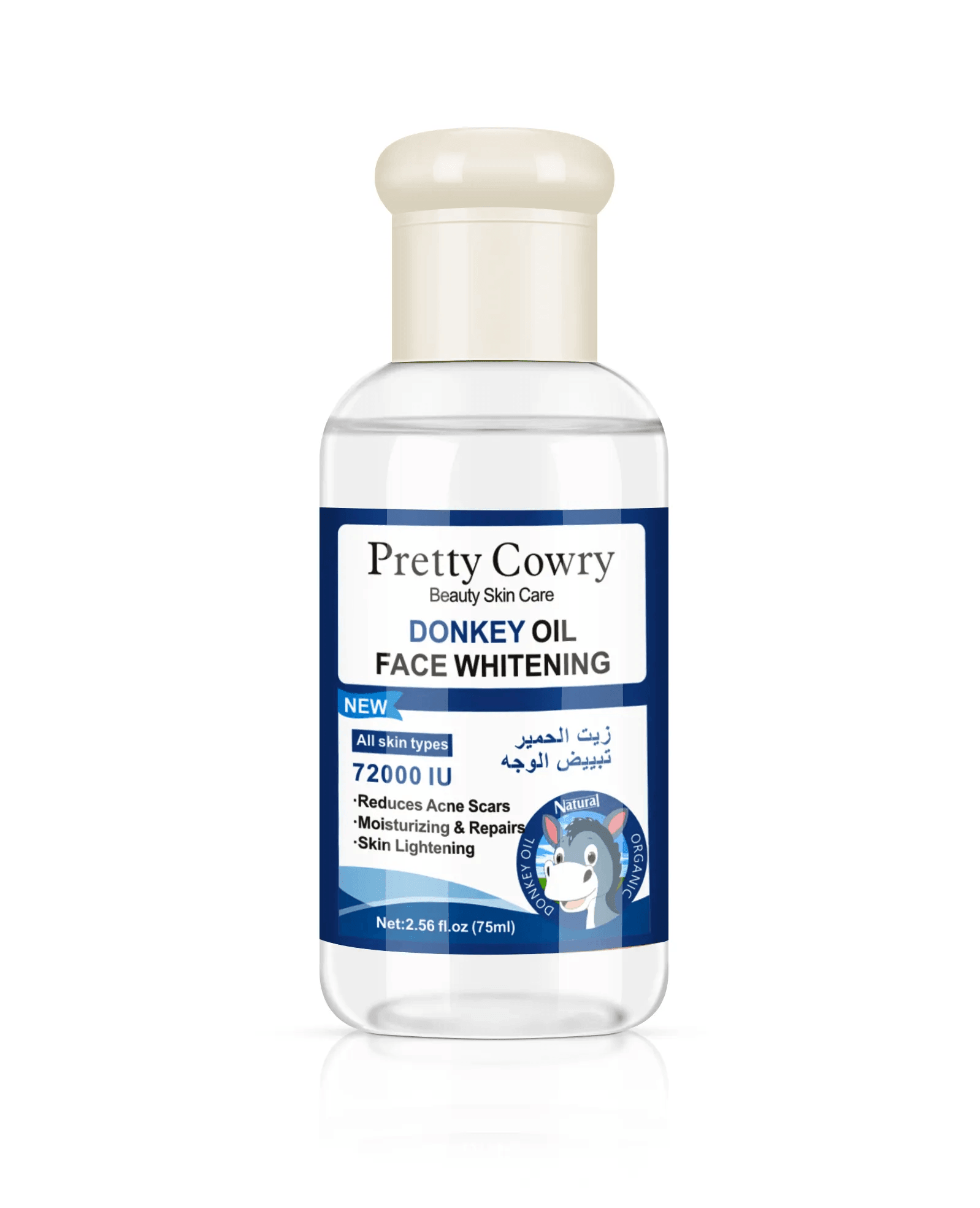 Pretty Cowry Face Whitening Donkey Oil - 75ml – Pinoyhyper