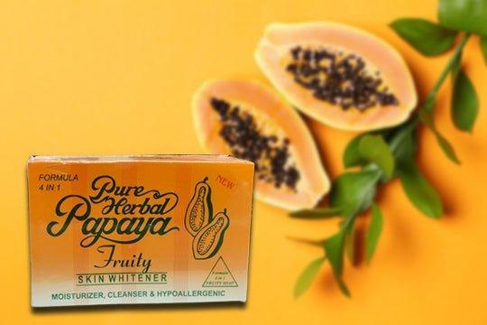 Pure Herbal Papaya 4 In 1 Formula Soap - 135gm – Pinoyhyper