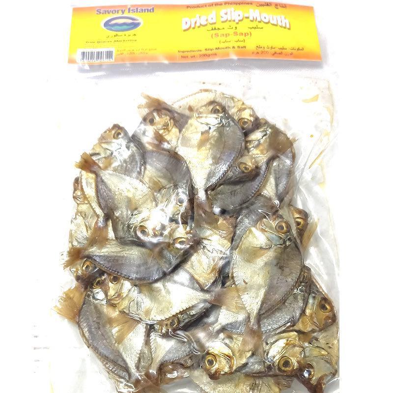 Slip-Mouth Dried Fish Sap-Sap 200g - Savory Island – Pinoyhyper