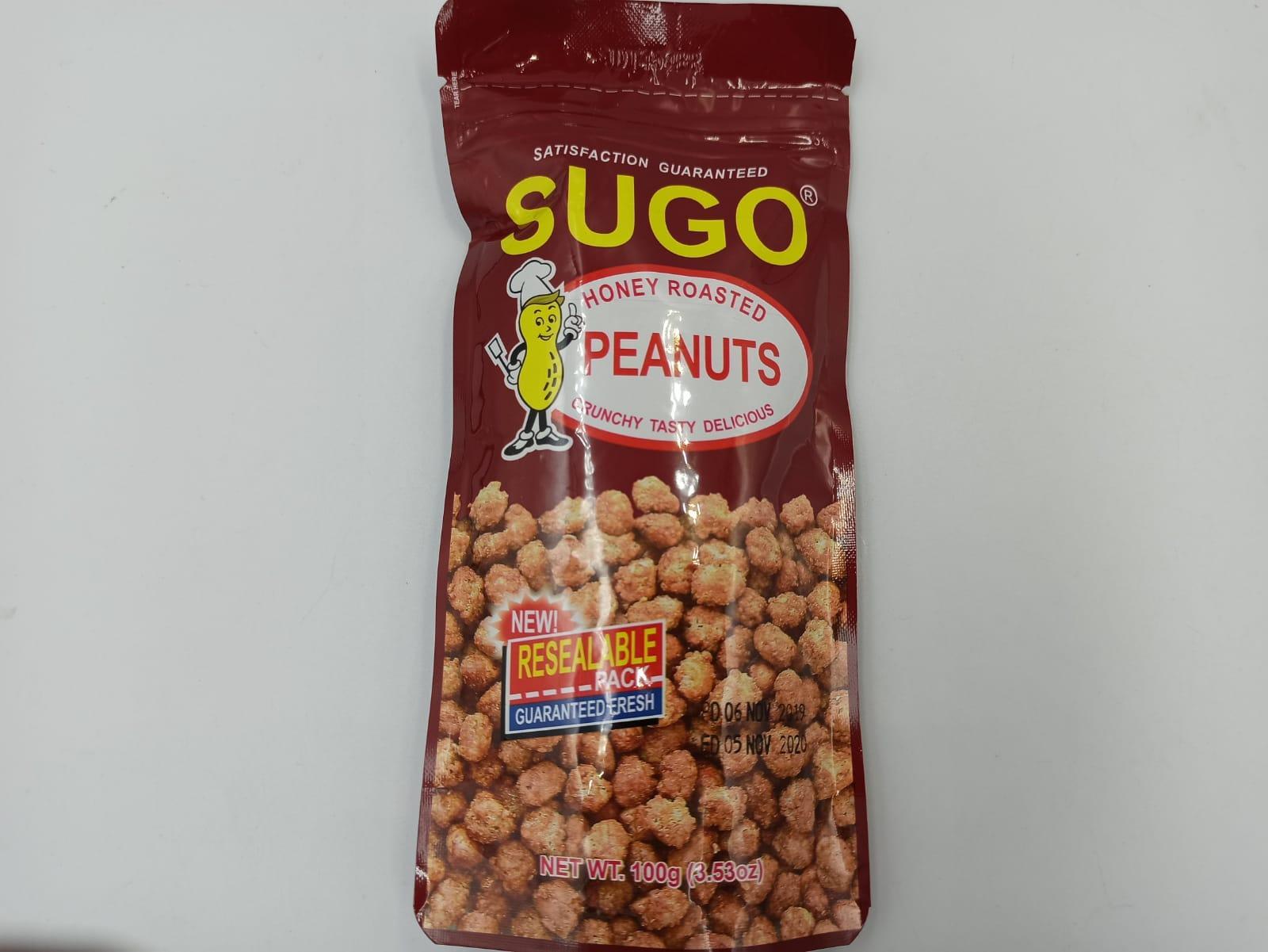 Sugo Honey Roasted Peanuts 100g – Pinoyhyper