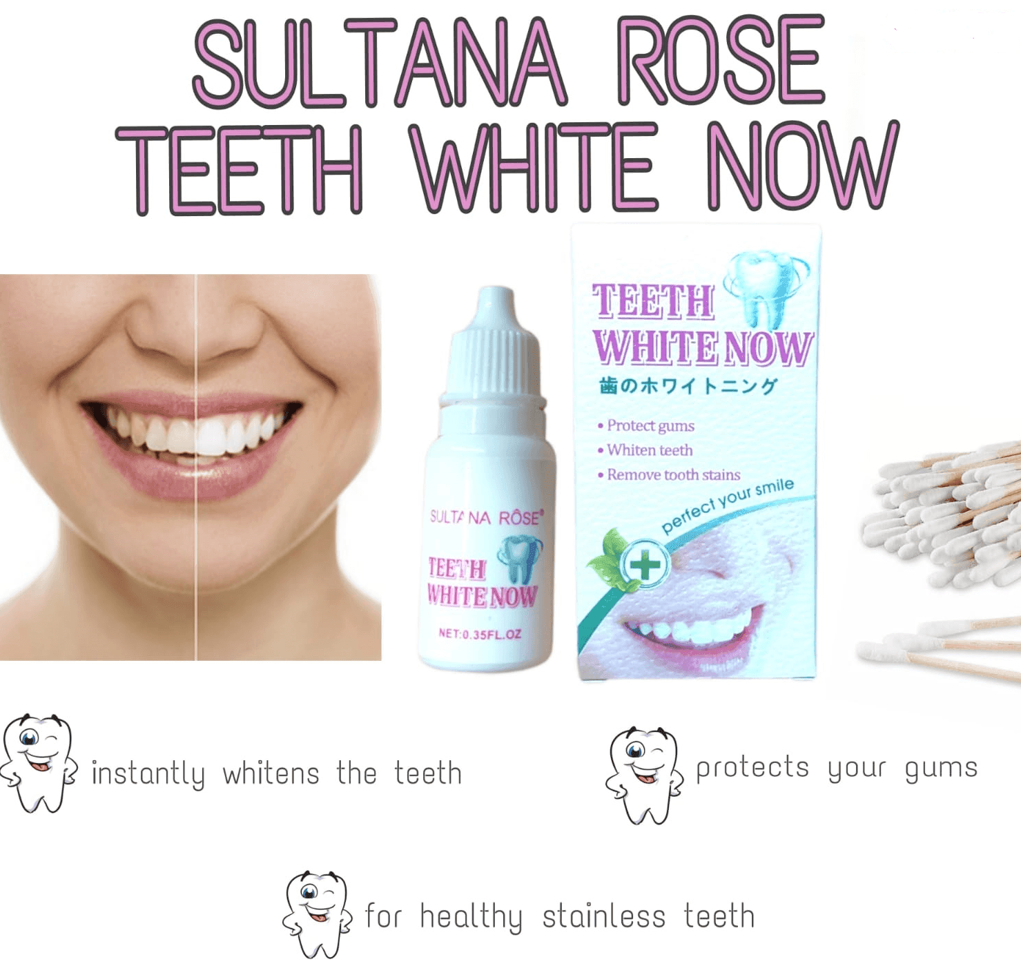 Sultana Rose Teeth White now – Pinoyhyper