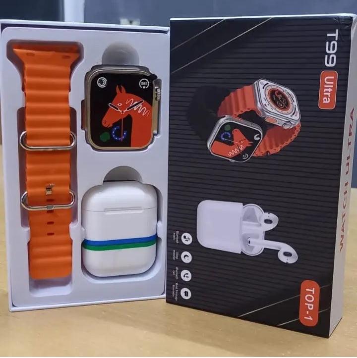 T99 Ultra Smart Watch + Airpods Combo Top -1 – Pinoyhyper