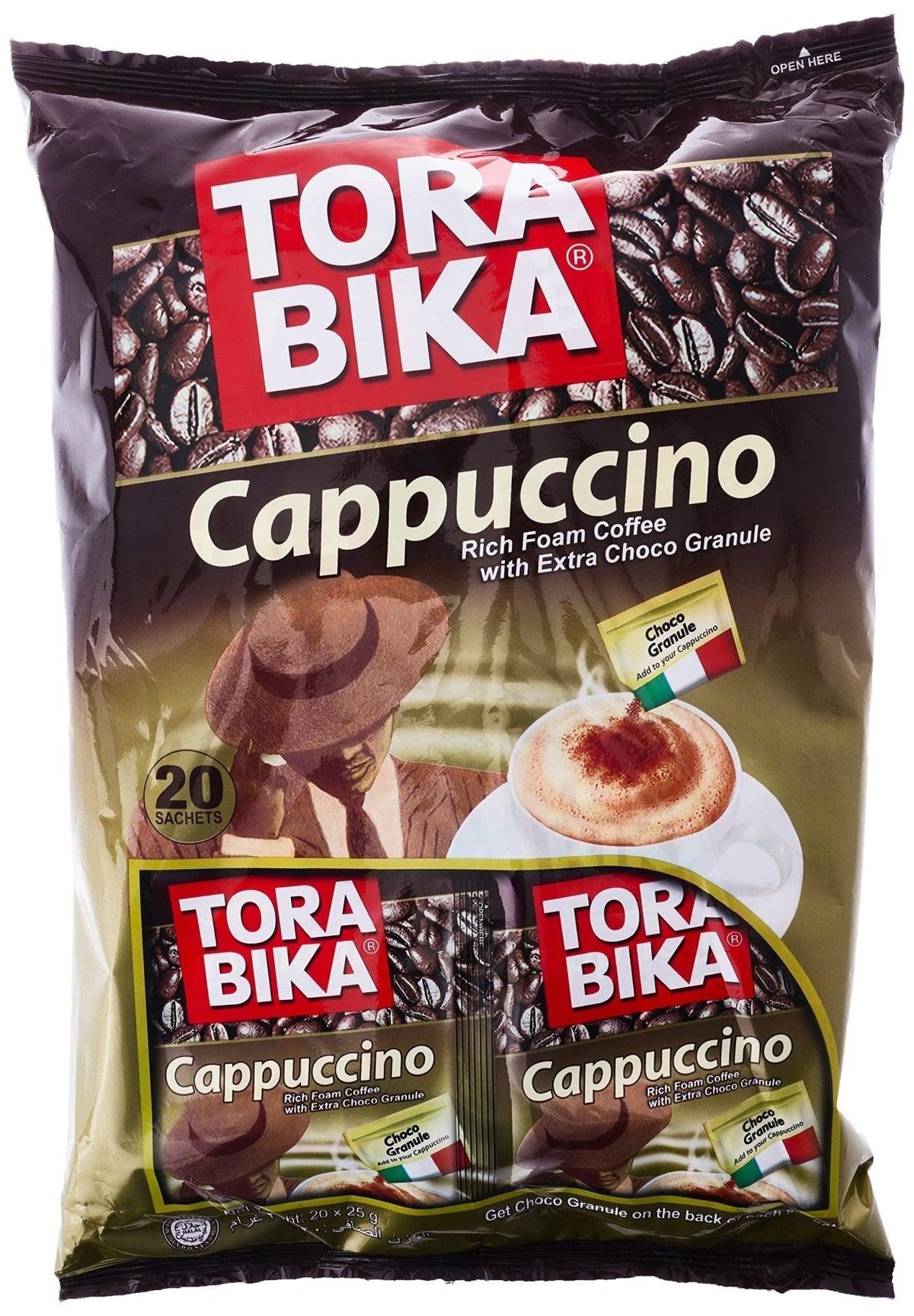 Tora Bika Cappuccino Rich Foam Coffee - 20 X 25g – Pinoyhyper
