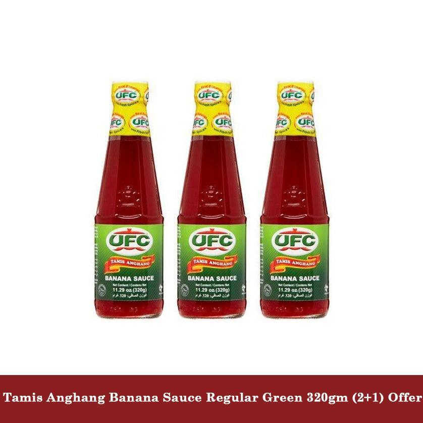 Ufc Tamis Anghang Banana Sauce Regular Green 320gm (2+1) Offer – Pinoyhyper