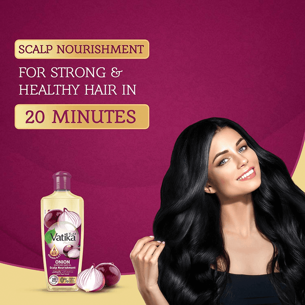 Vatika Naturals Onion Enriched Hair Oil - 300ml – Pinoy Hyper Kuwait