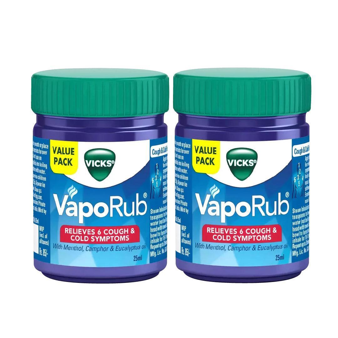 Vicks VapoRub Value Pack - 25ml x 2 Pcs (Offer) – Pinoyhyper