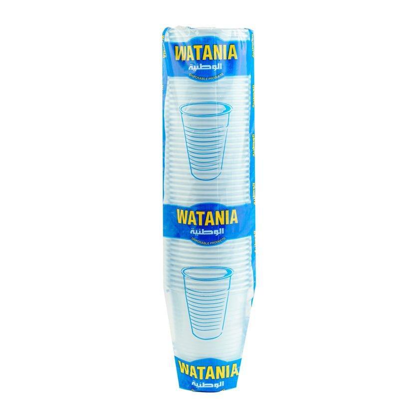 Watania Plastic Drinking Cups 7Oz - 50Pcs – Pinoyhyper